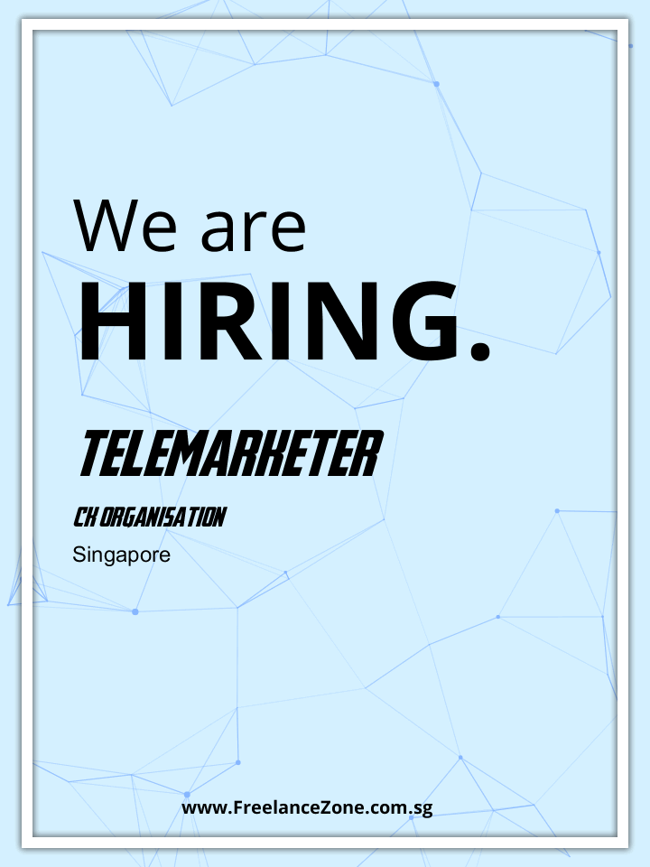 Part Time Telemarketer - Part time job in Singapore
