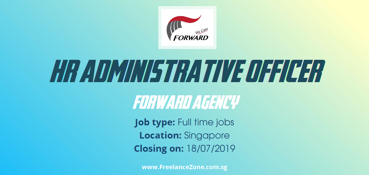 HR Administrative Officer - Fulltime job in Singapore
