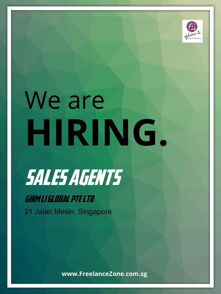 Freelance Sales Agents - Freelance job in Singapore