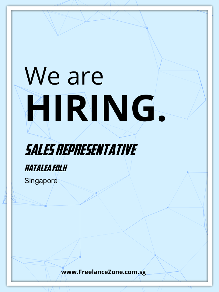 Sales Representative - Fulltime job in Singapore