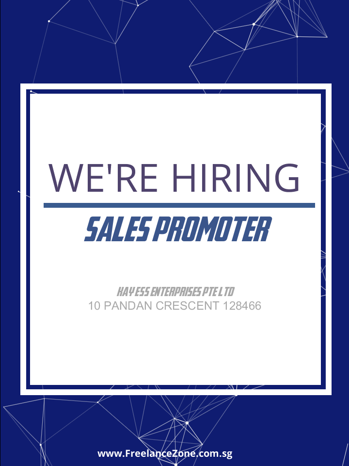 Sales Promoter - Part time job in Singapore