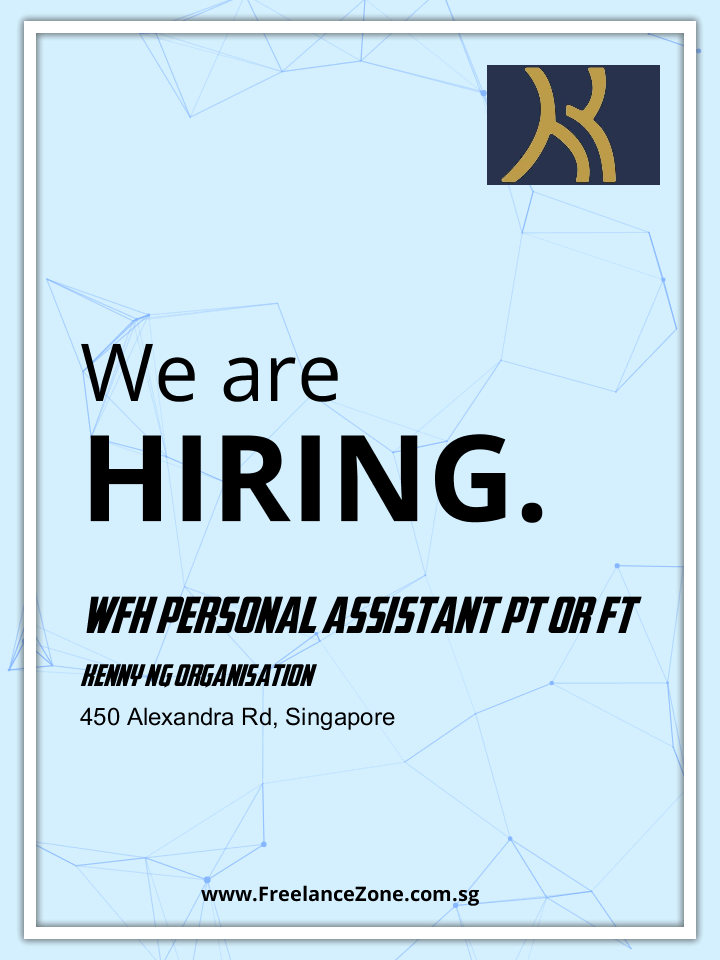 Wfh Personal Assistant Pt Or Ft - Part time job in Singapore